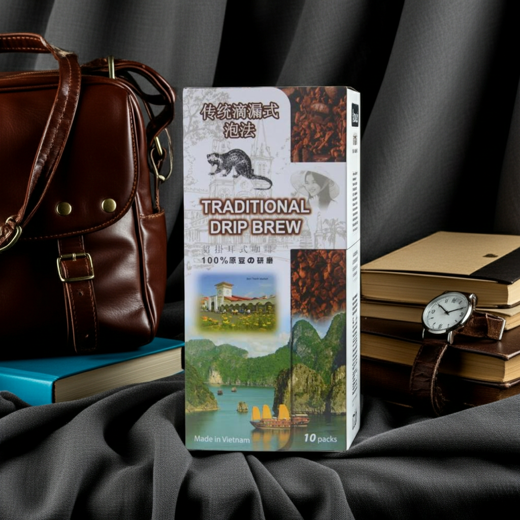 Premium Vietnamese Weasel Coffee Blend 10g x 10 Packs with Filters ...