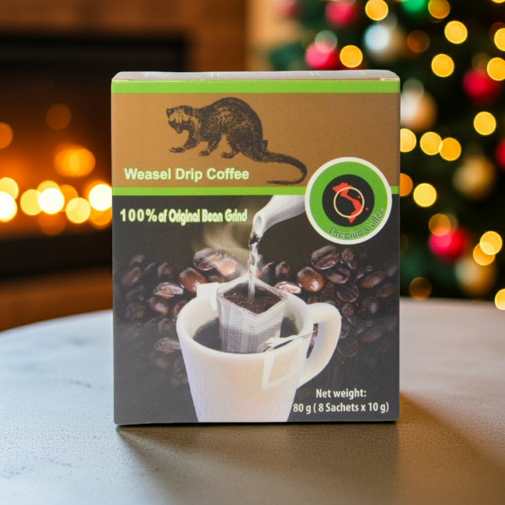 Vietnam Weasel Coffee Premium Robusta Blend 10g x 8 Packs Pouch ...