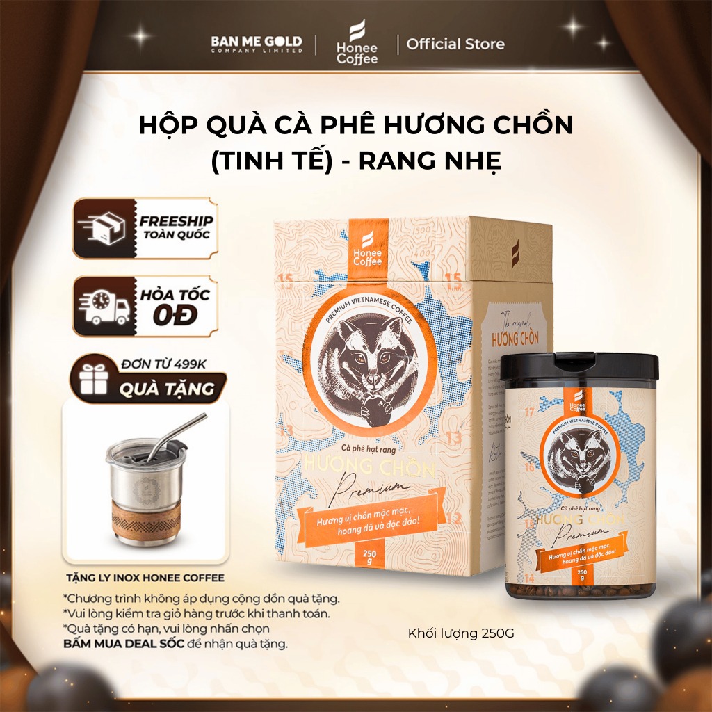 Ban Me Gold Premium Weasel Coffee Gift Set Weasel Flavor 250g | Weasel ...